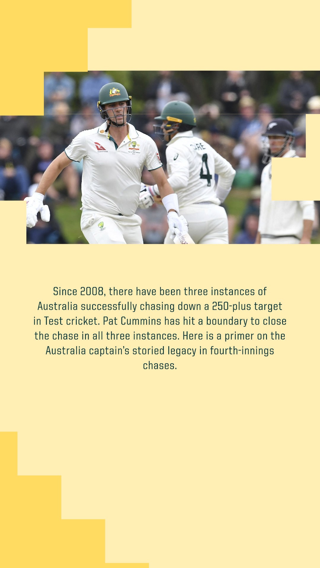 Pat Cummins. Captain. Leader. Legend. FInisher?