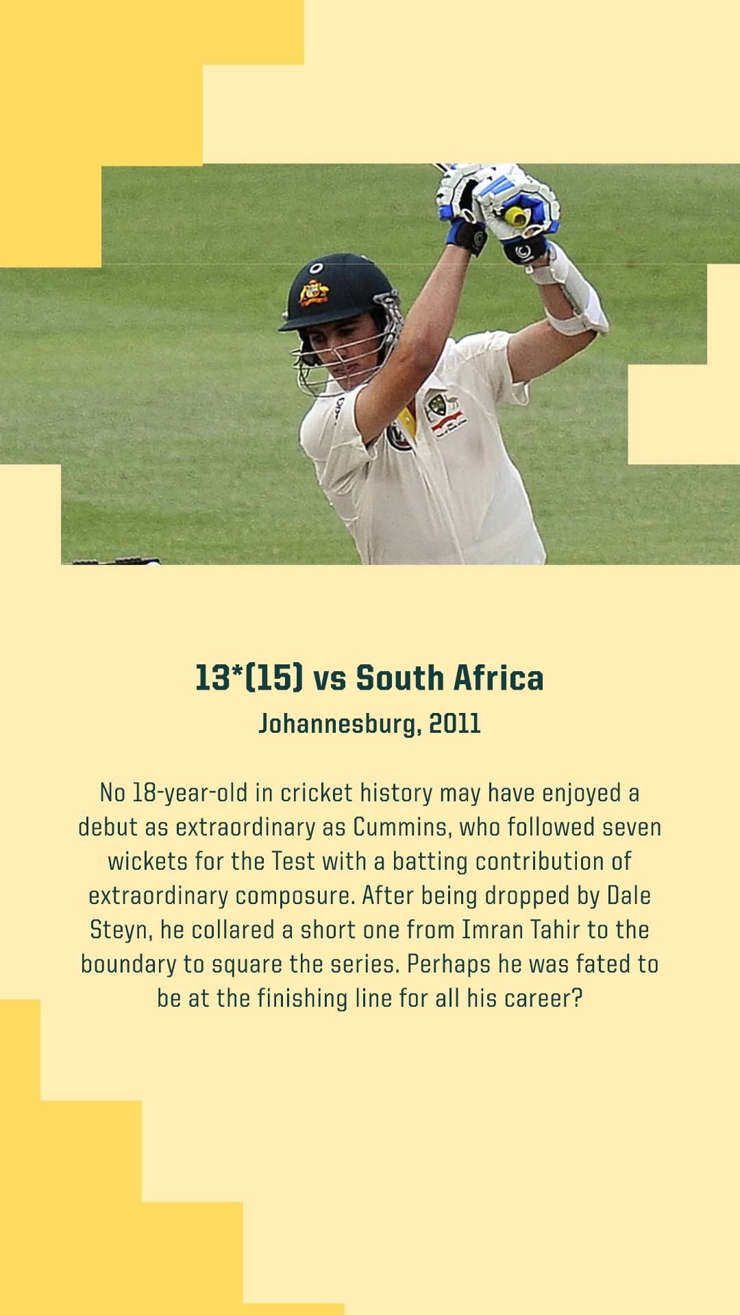 Pat Cummins. Captain. Leader. Legend. FInisher?